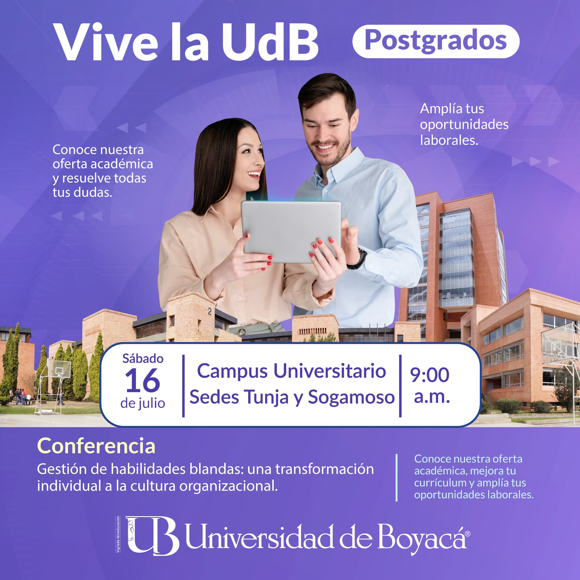 Campus Vive la UdB Postgrados | Universidad de Boyaca