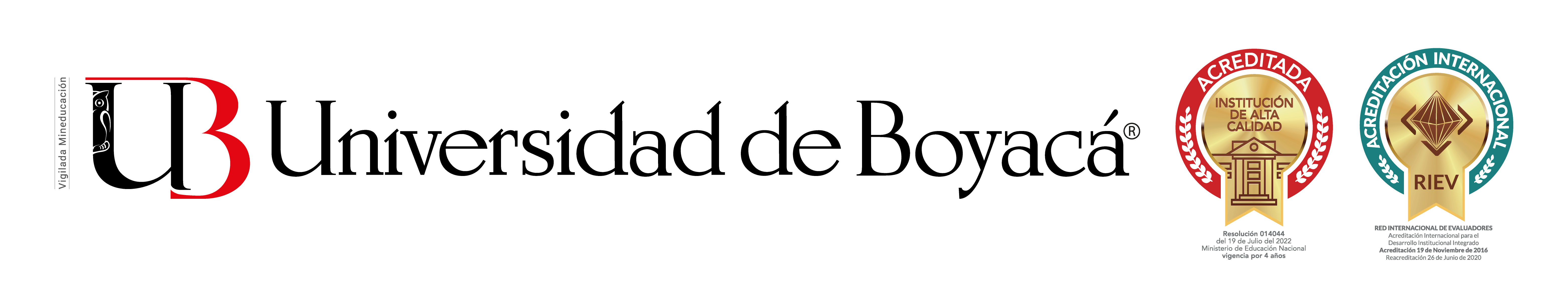 Logo Universidad de Boyacá - Horizontal | Universidad de Boyaca